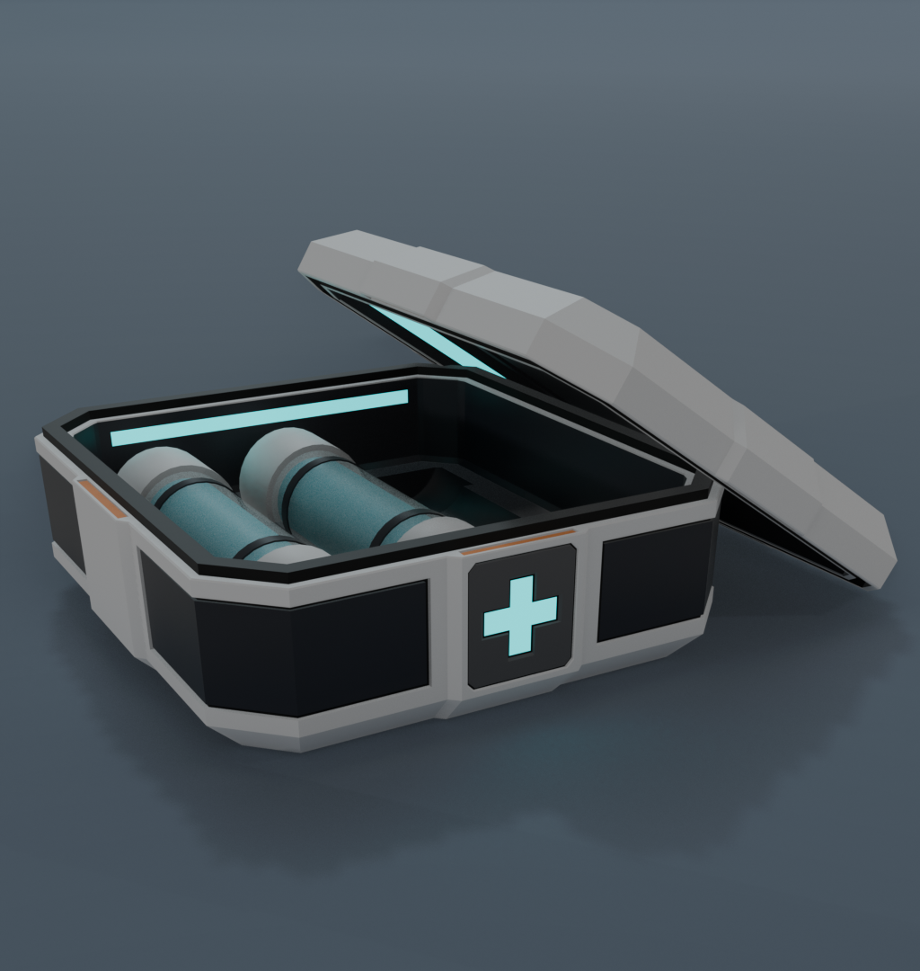 E-002 Medical Pack – Release Devlog - Low Poly Sci-Fi Medical Tools ...