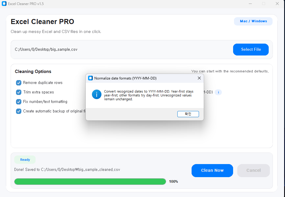 Devlog #1 – Excel Cleaner PRO Released & What’s Next - Excel Cleaner PRO – One-Click Excel & CSV ...