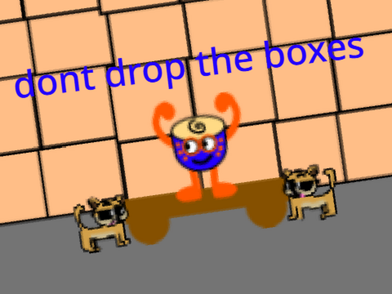 dont drop the boxes by squabblethebat