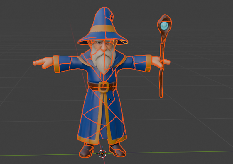 🧙‍♂️ Stylized Wizard Low Poly – Rig Ready 3D Character (FBX/GLB) by ...