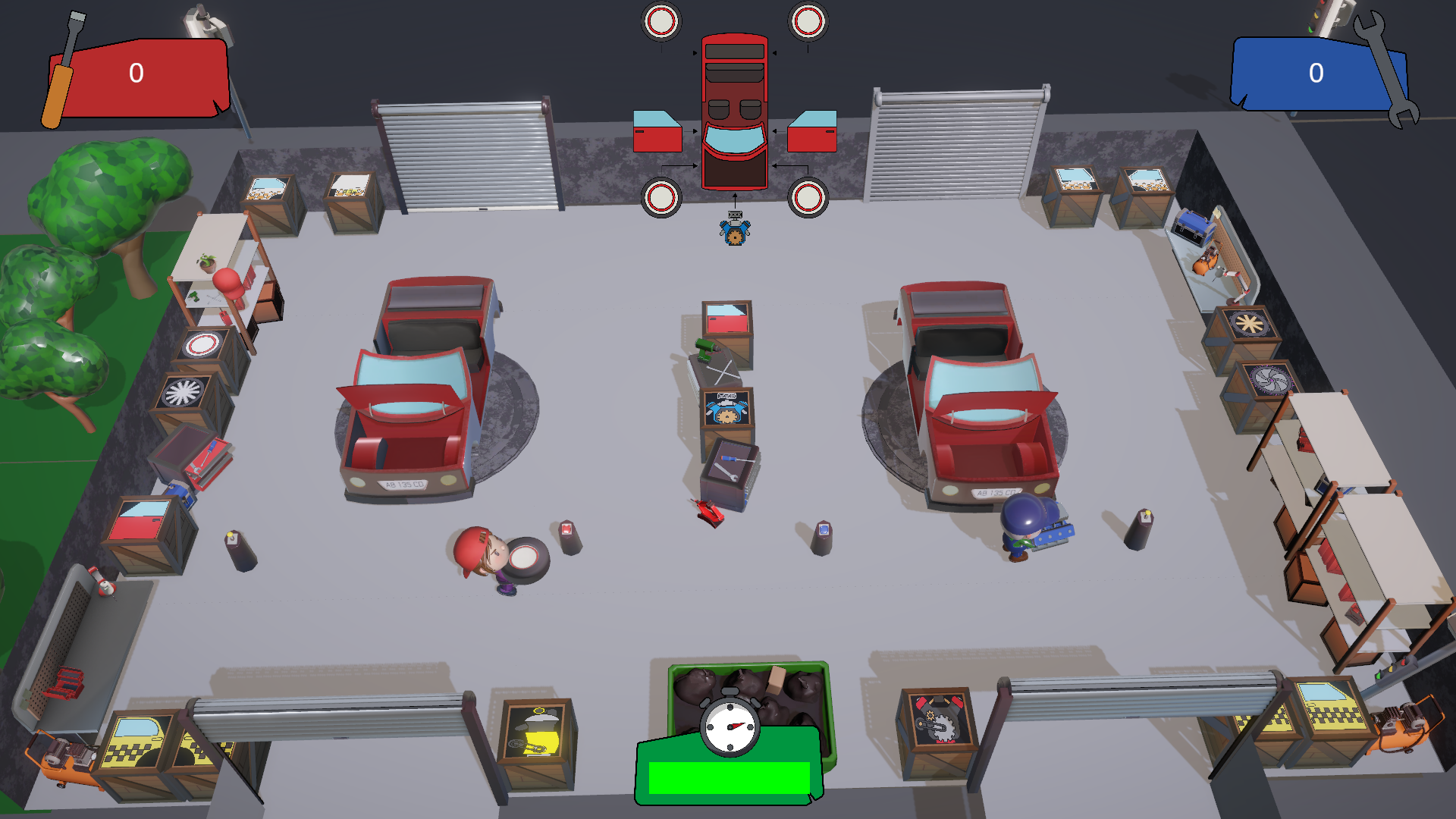 Garage War by MadHouse Game Studio
