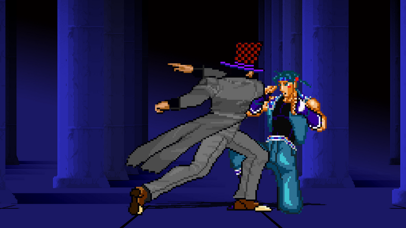 Jojo Bizzare Adventure Fight For The Future (Fangame) by allgamerpro0205