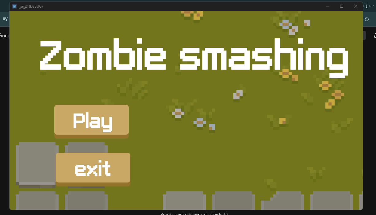 Zombie smashing by Tsuryo-sama