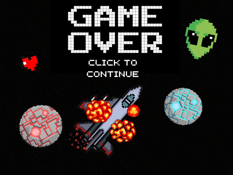 Space Invader (Modern version) by CEDZEE