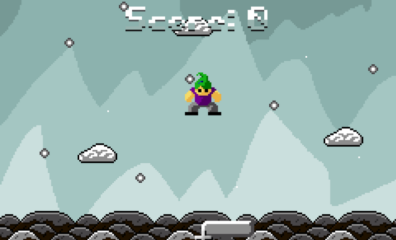 Pixel Jump II by cubee