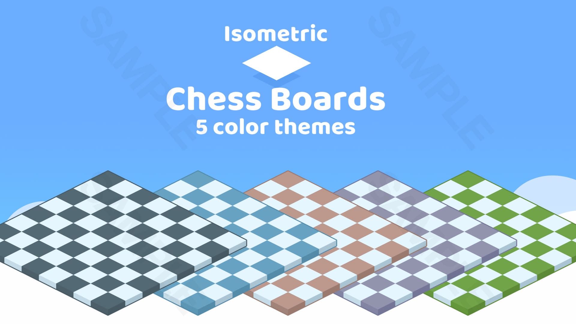 Chess Game Assets by Renderman