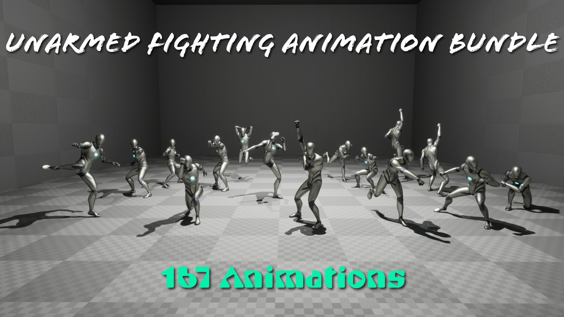Unarmed Fighting Animation Bundle (UE/FBX) by Game Dev Hero
