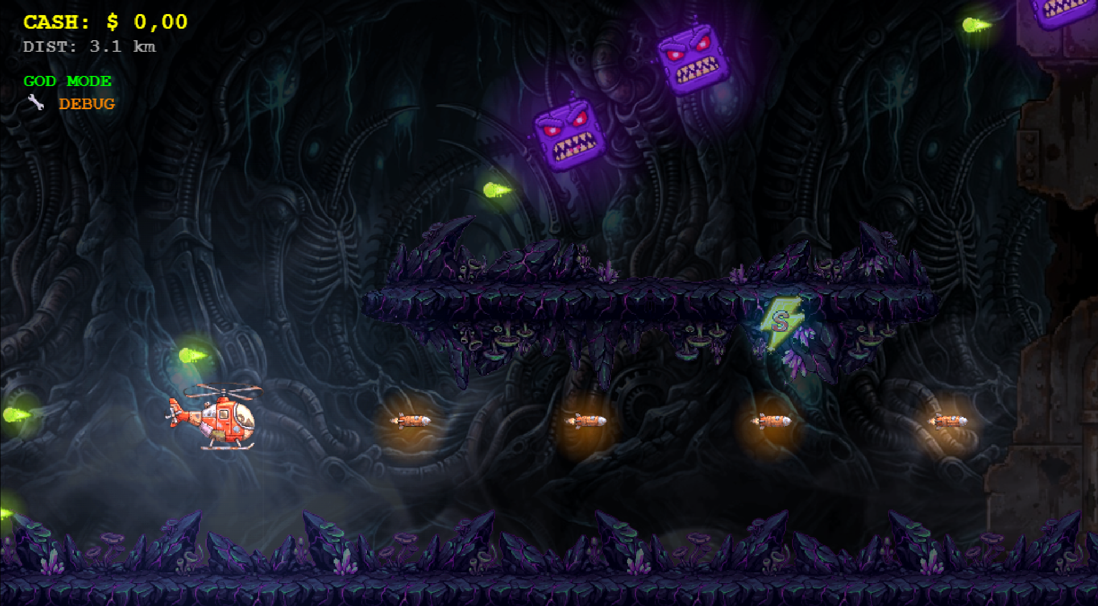 🚁 Cosmic Parasite — Alien Rescue Shooter (Prototype) by saulofpadovan