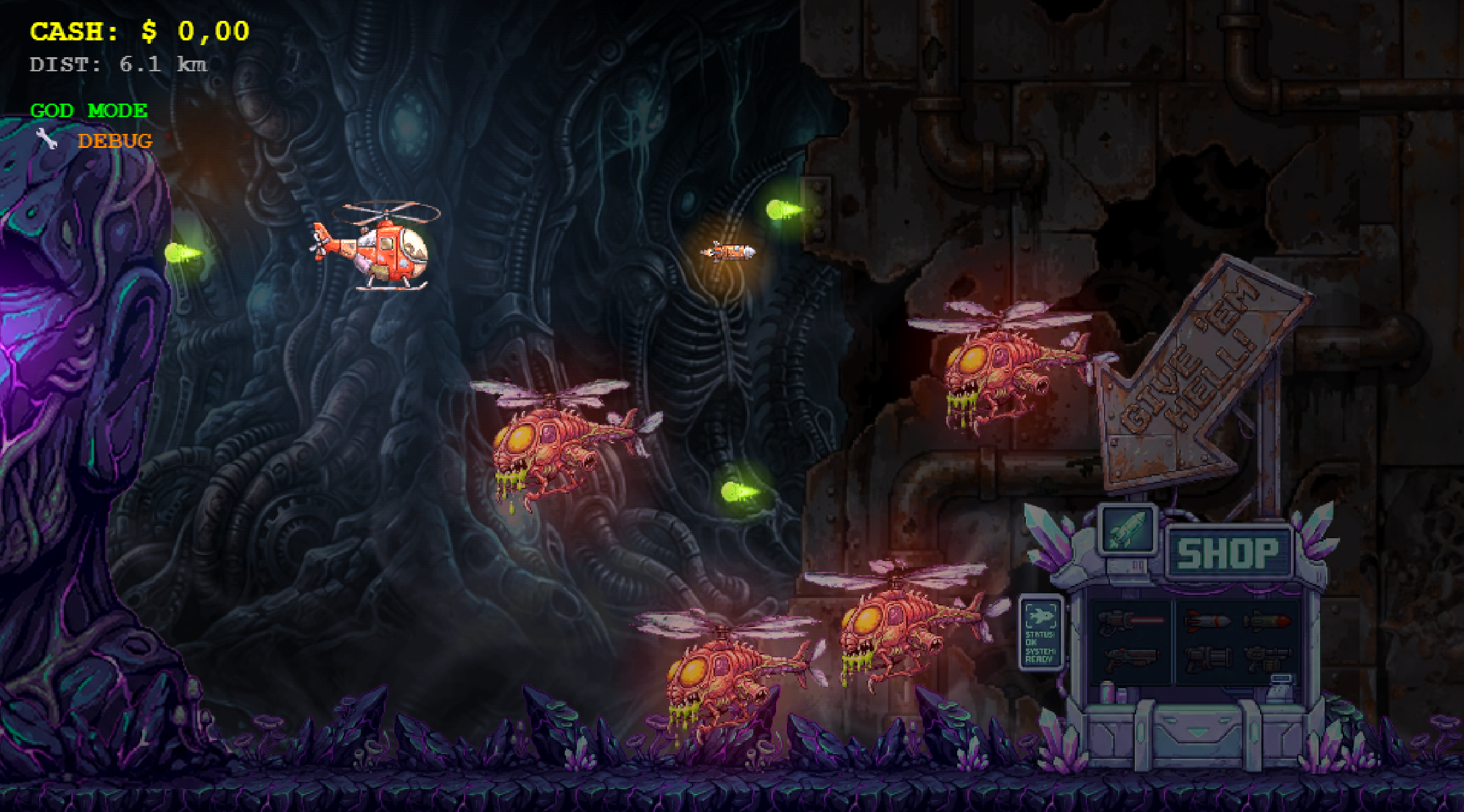 🚁 Cosmic Parasite — Alien Rescue Shooter (Prototype) by saulofpadovan