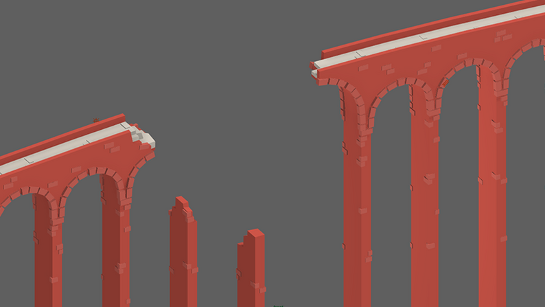 Low Poly Structures by acornbringer