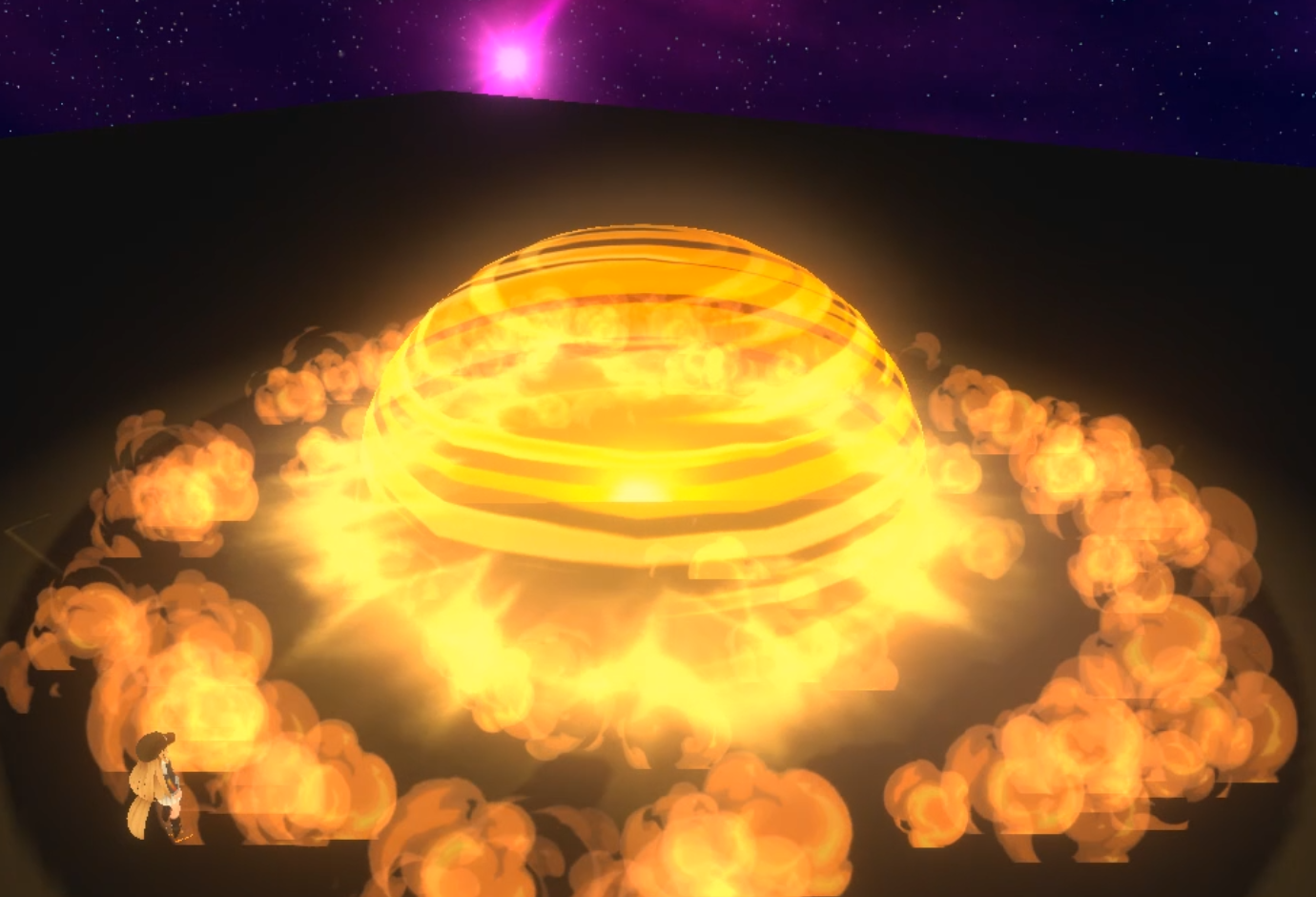 【VRChat/MA support/Quest】 Giant Fireball by Eric Wang_Unity VFX Artist