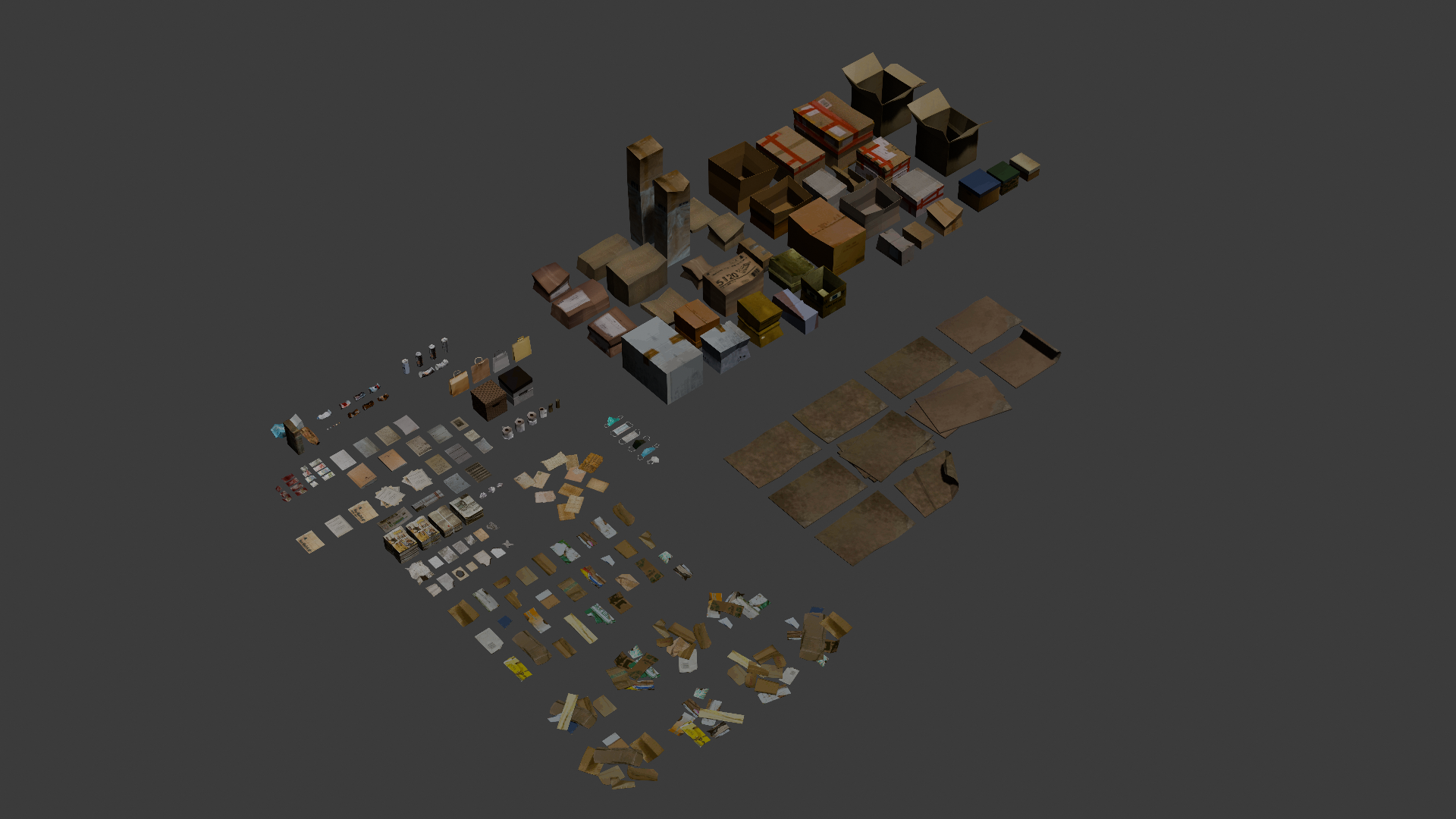 PSX Low-Poly Trash & Debris Pack by Aquicor