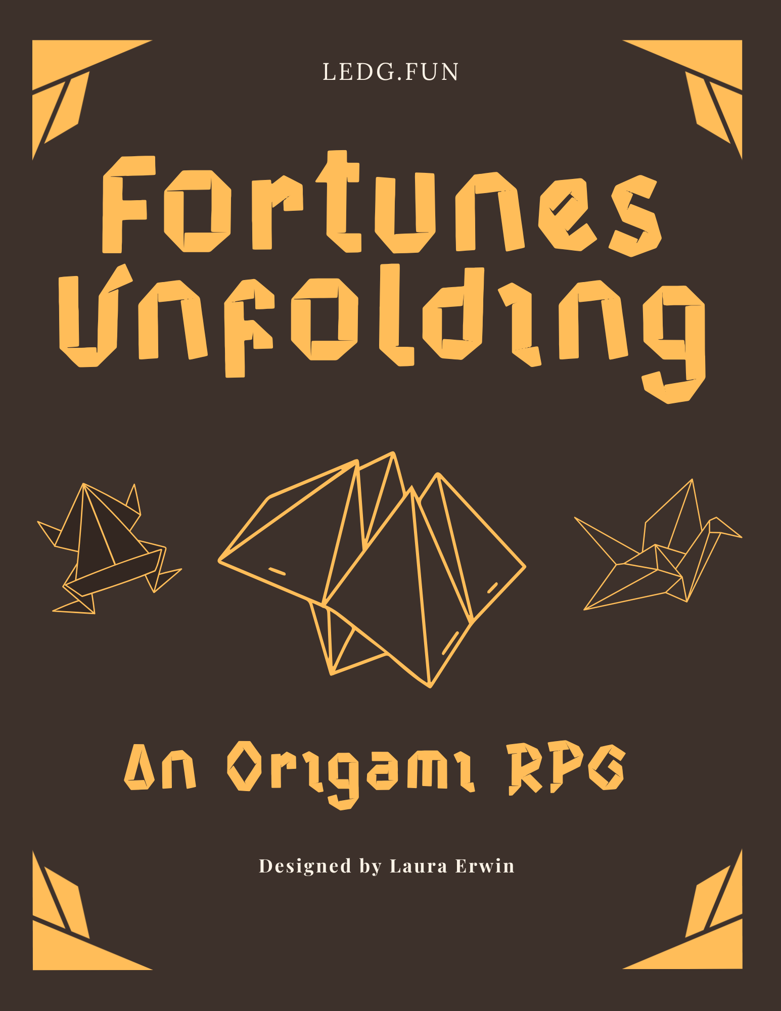 Unfolding Fortunes by ledg.fun for Grassroots Game Jam 2025 - itch.io
