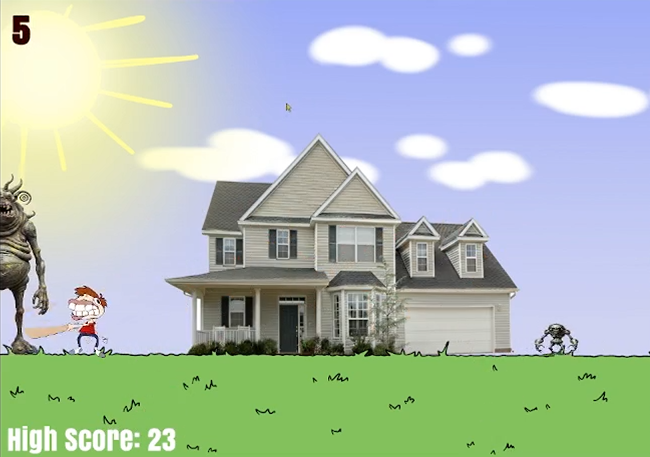 Defend Your House From AI Generated Creatures by JohnSepsis