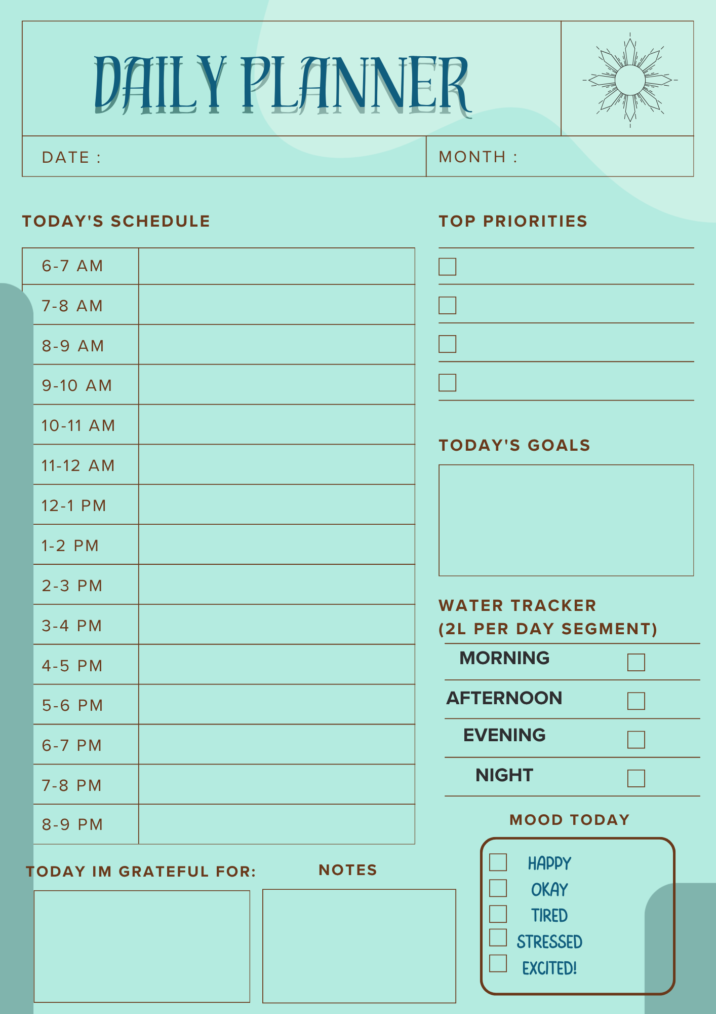 Student Productivity Bundle – Planners, Focus, Motivation PDFs by ...