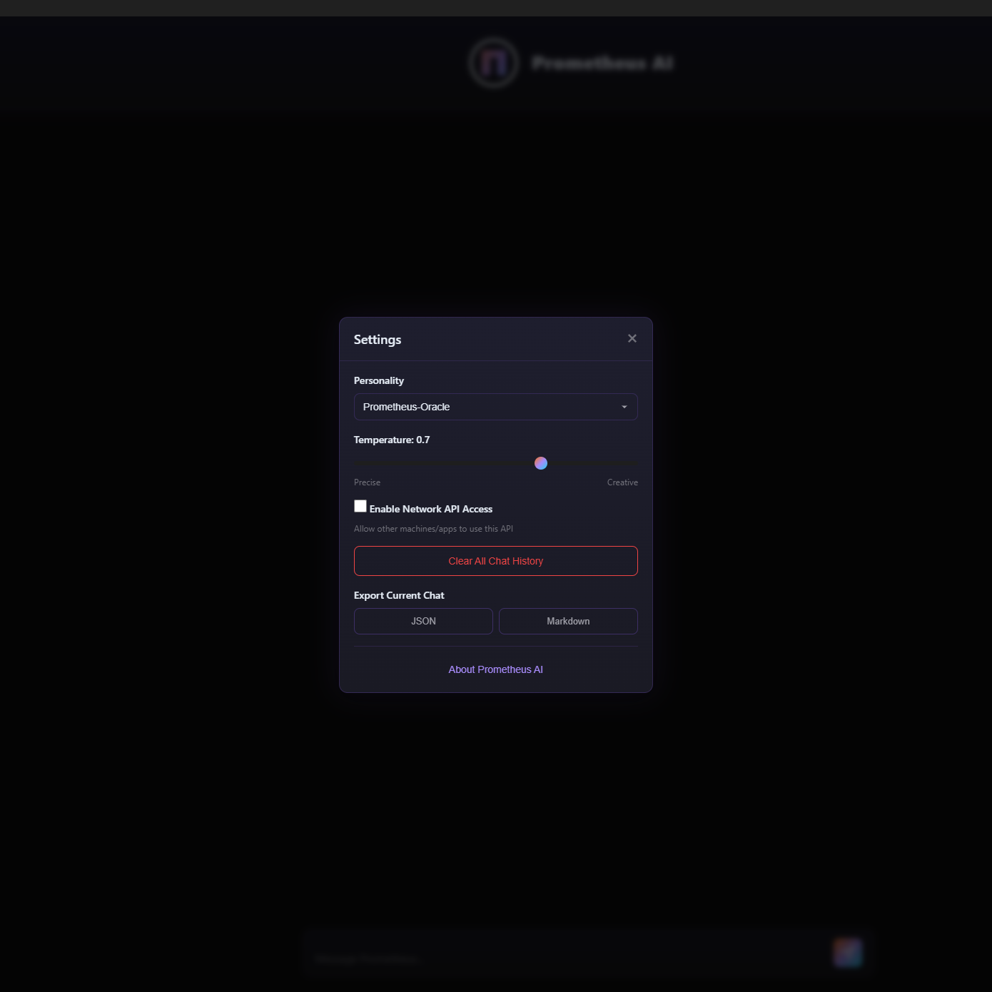 Prometheus Ai | AI Creative Tool For Windows by Paul McNasty