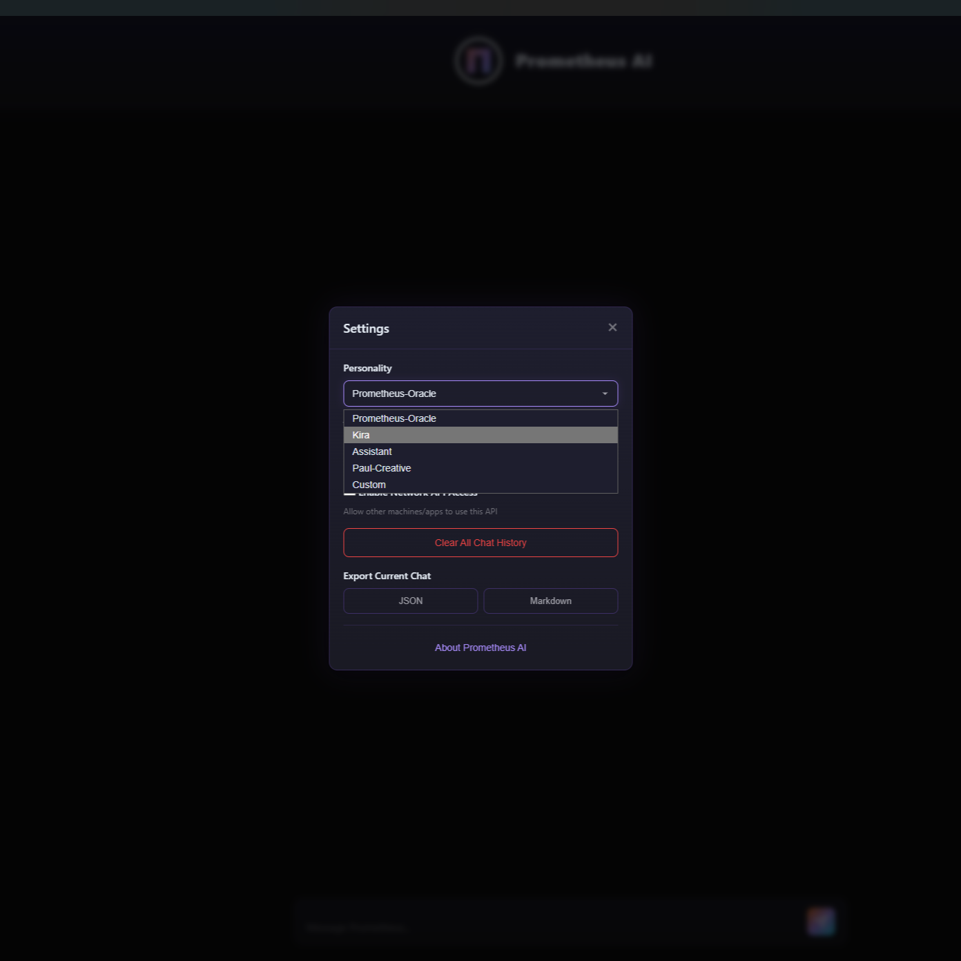 Prometheus Ai | AI Creative Tool For Windows by Paul McNasty