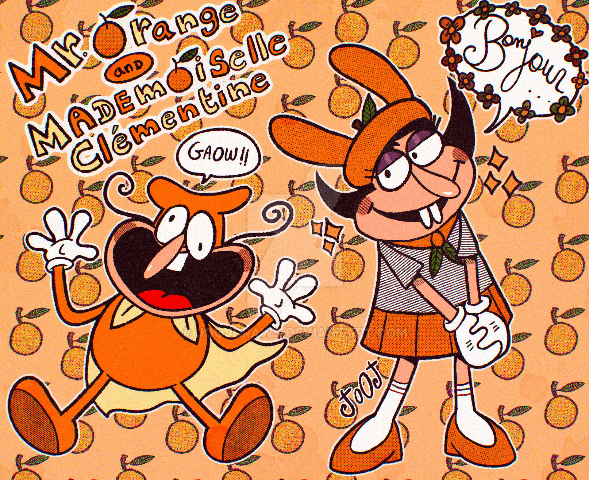 Mr Orange Side-Update by Needlem0use El Erizo