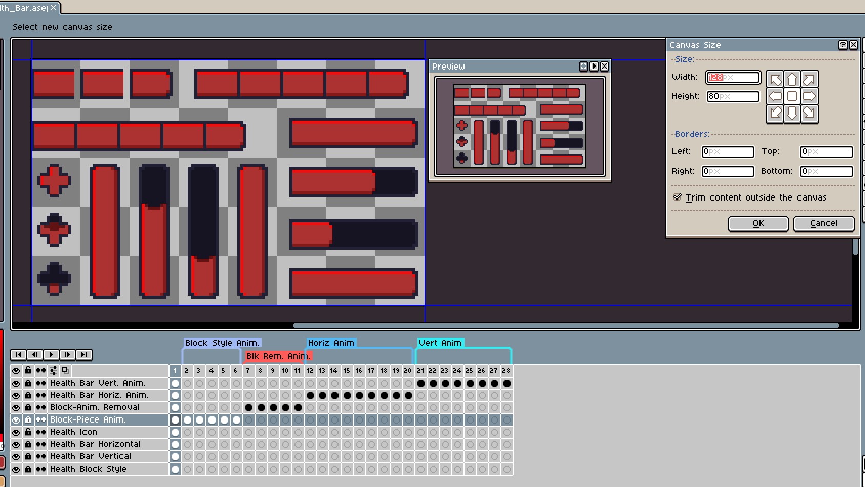 Health UI Pixel Pack by AscendancyArcadeLLC