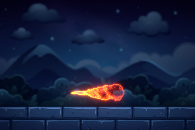 Stylized 2D Fire & Smoke VFX Pack For Unity by FlexUnit