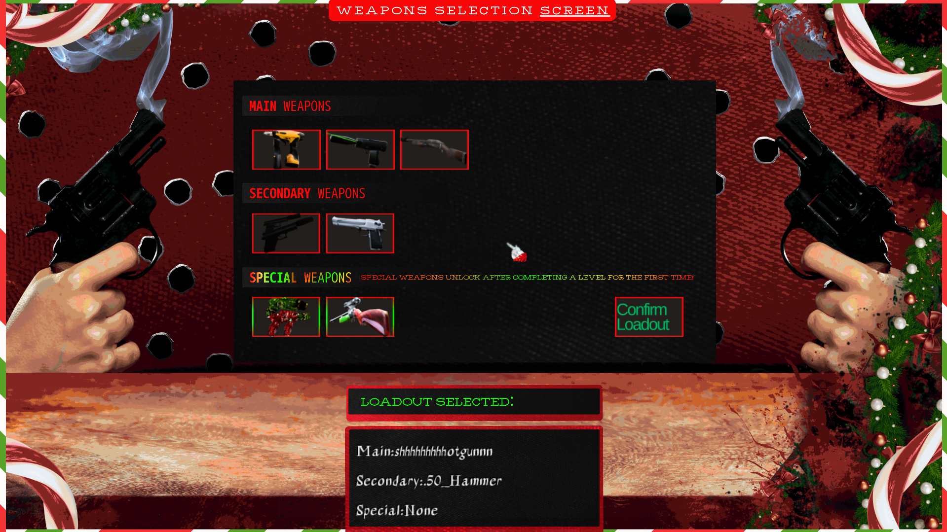 Festive Themed Santa Killer Simulator by Rafael