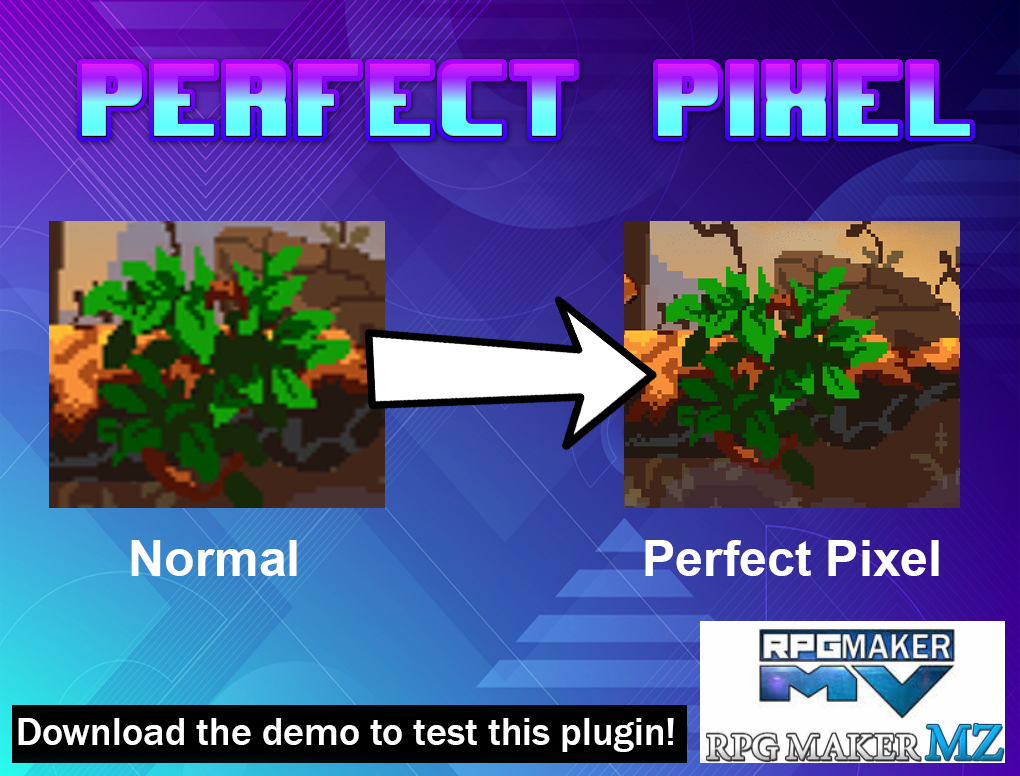 Perfect Pixel Plugin RPG Maker MV-MZ by EroiK StyLeR