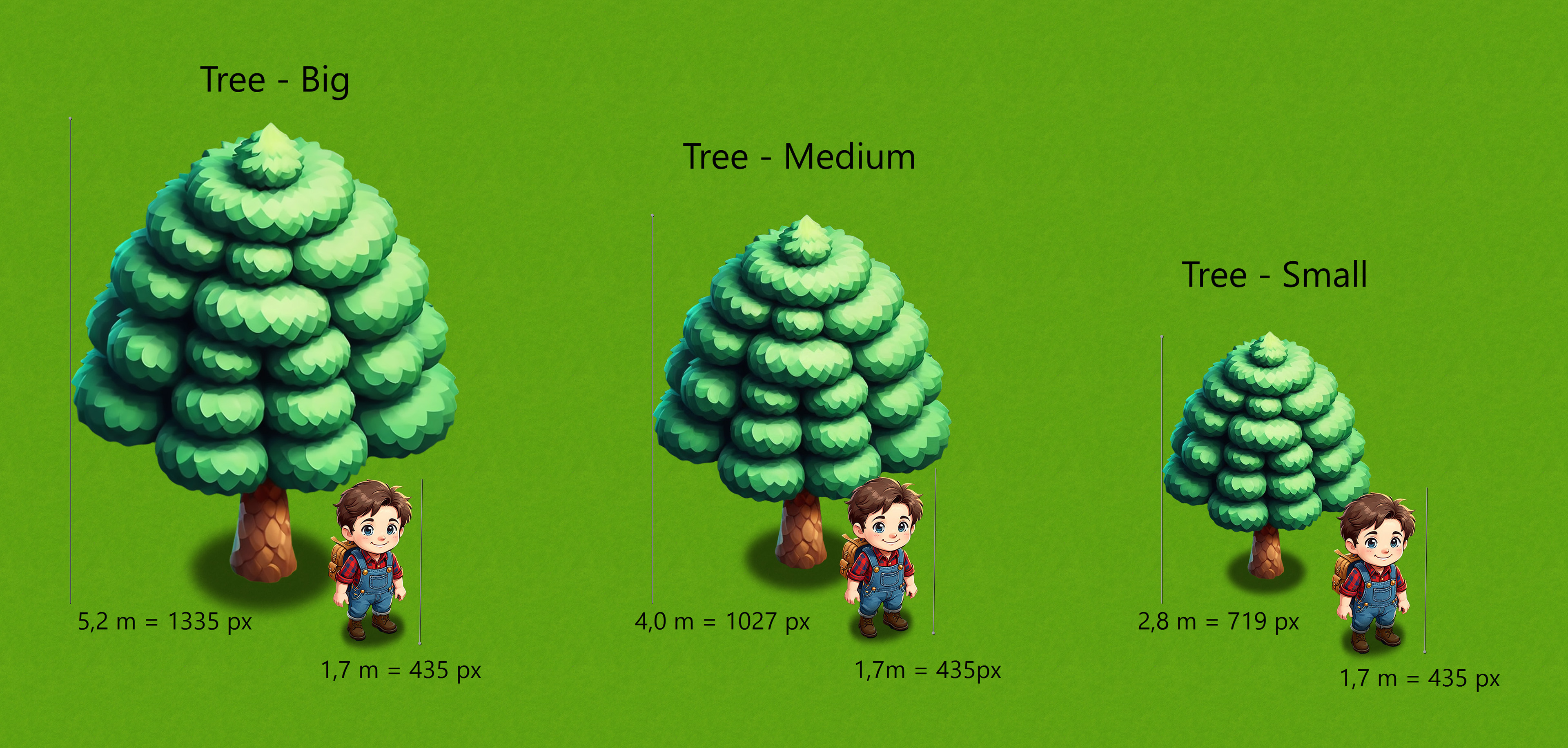 [FREE] 60 Tree & Forest Assets // Fantasy Style // 256px Grid Ready ...