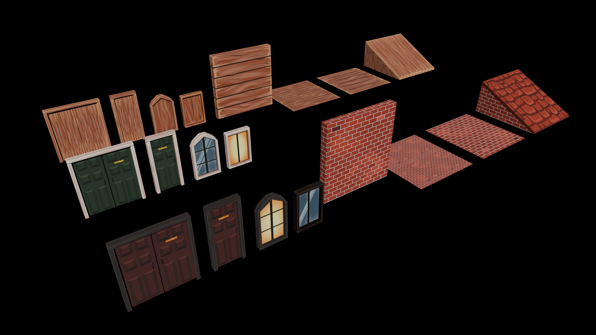 Modular House Pack(detail) by DoodleDwarf
