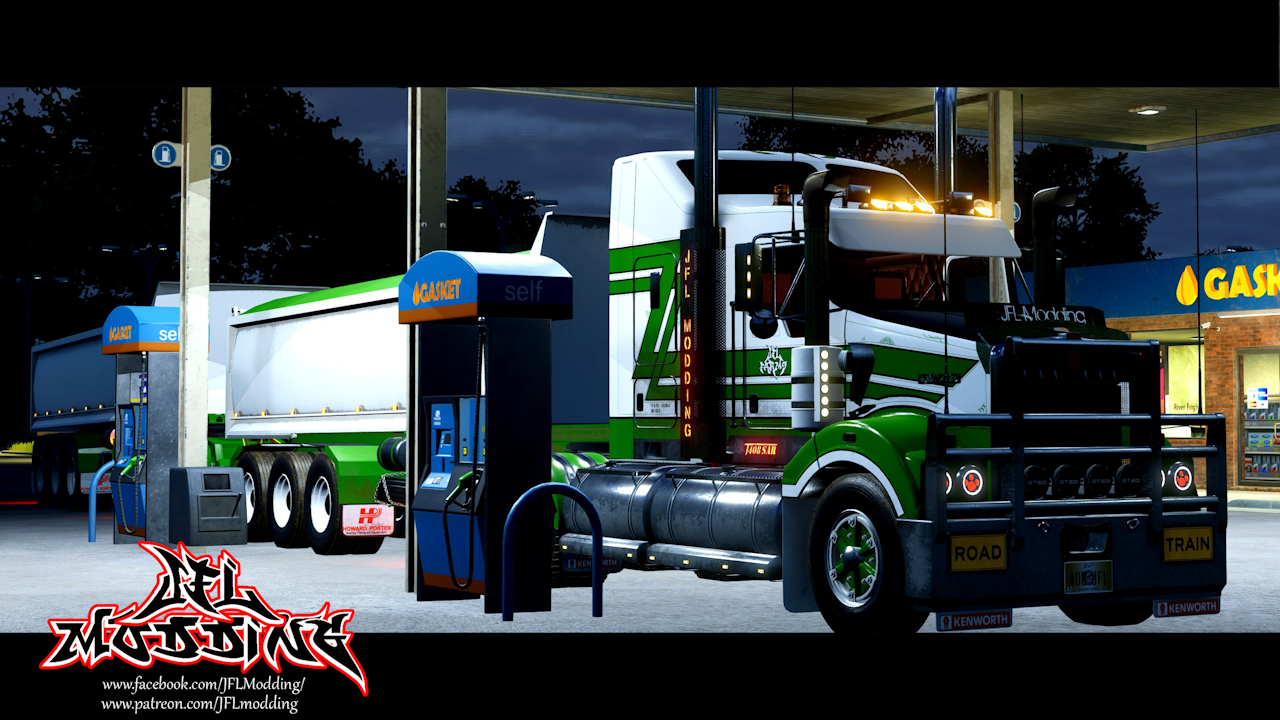 FS25 Kenworth T408 SAR by JFL Modding
