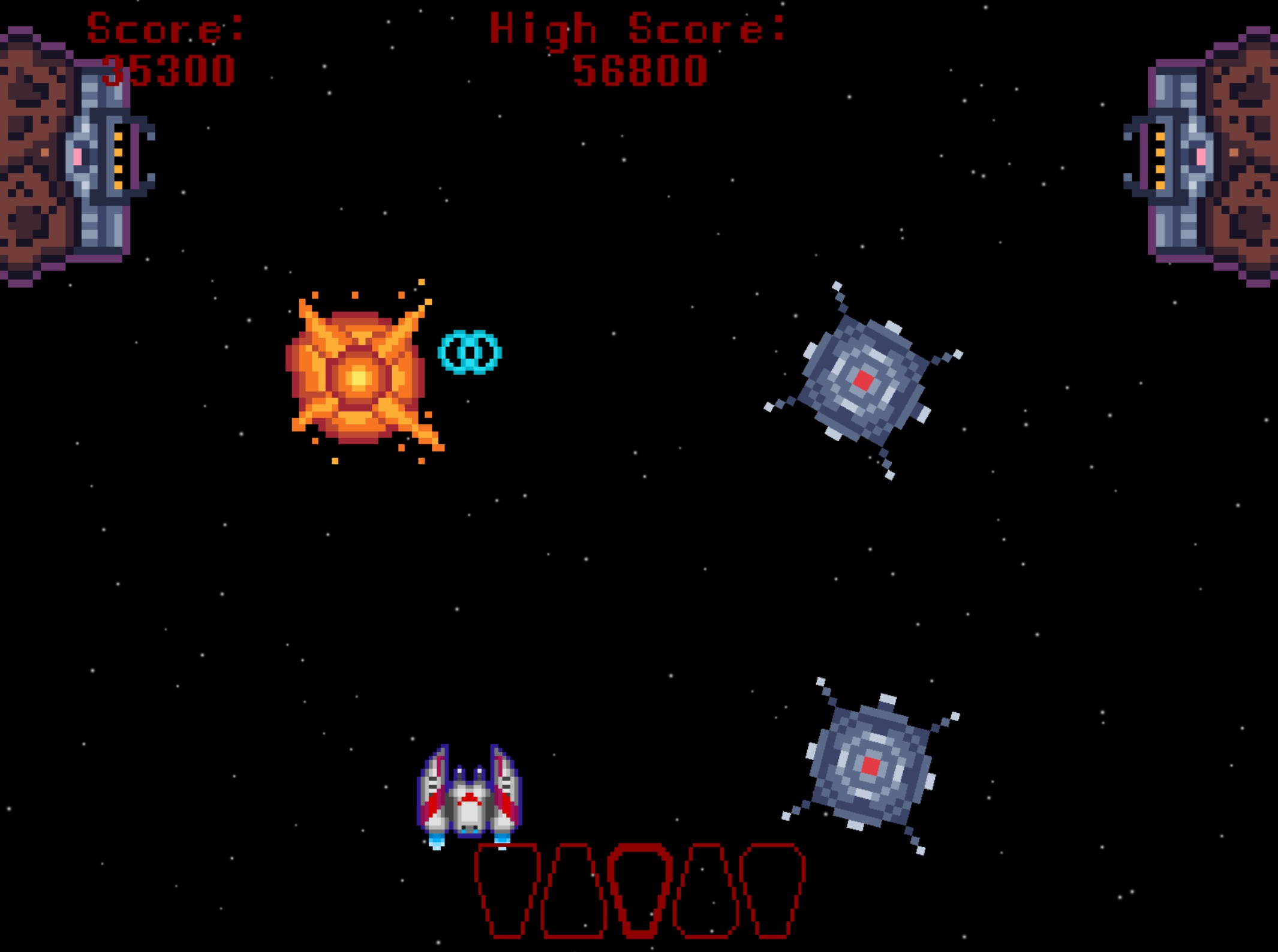 Project X - 2D Space Shooter by Butcher_one