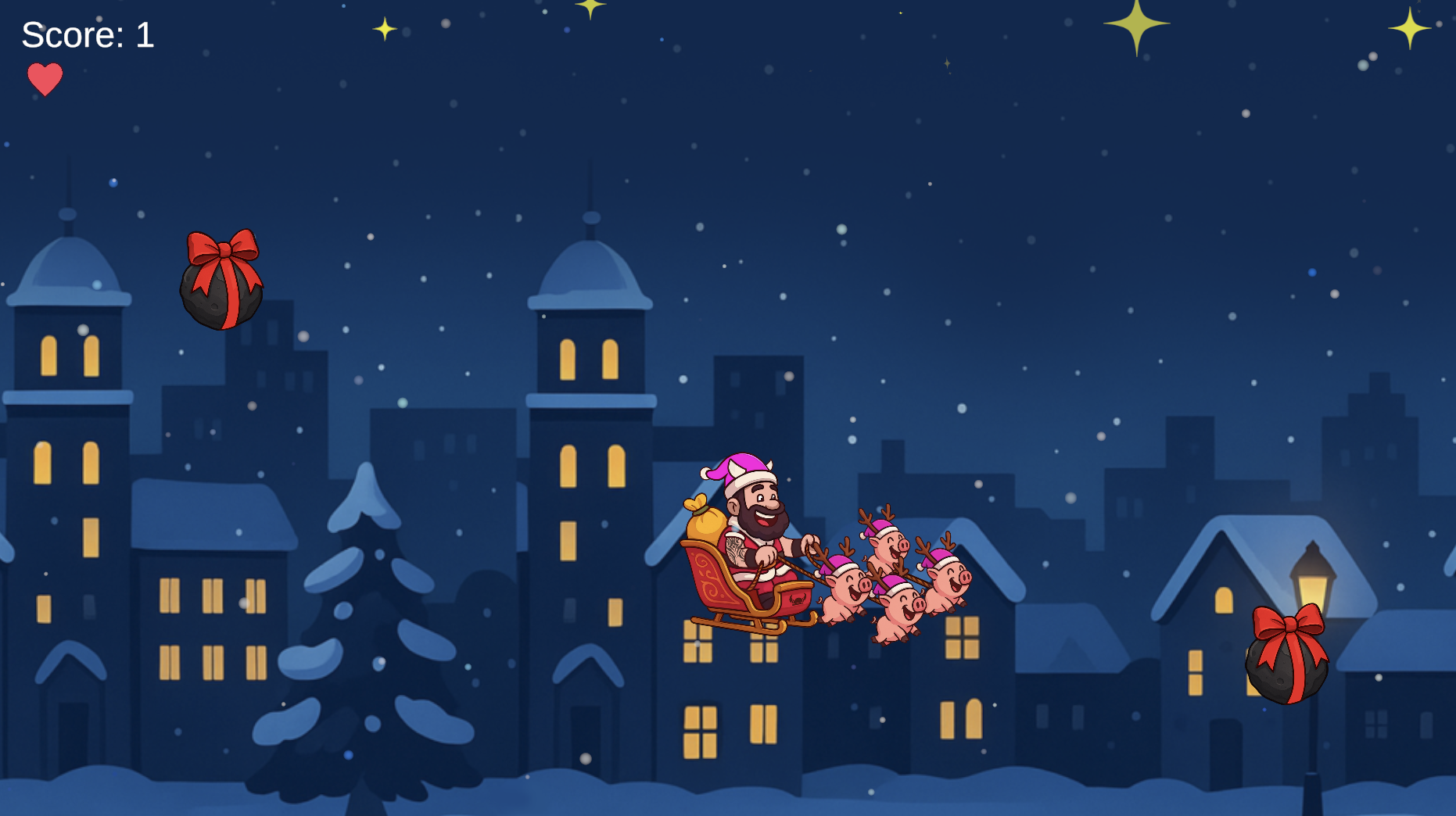 Santa vs Grinch by MrJerryD