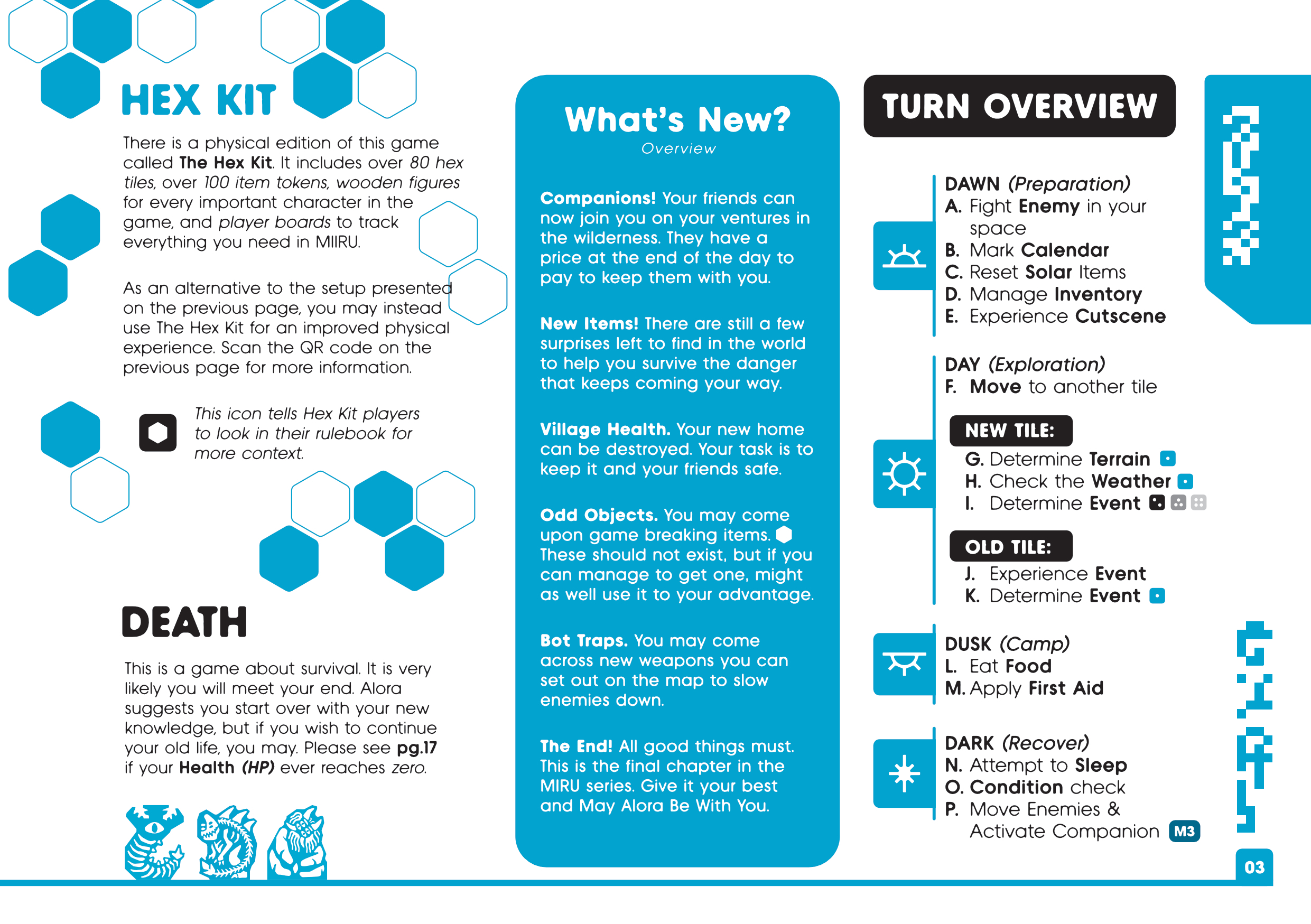 MIRU 3 is here! - MIRU III: An Analog Defense Game by HINOKODO