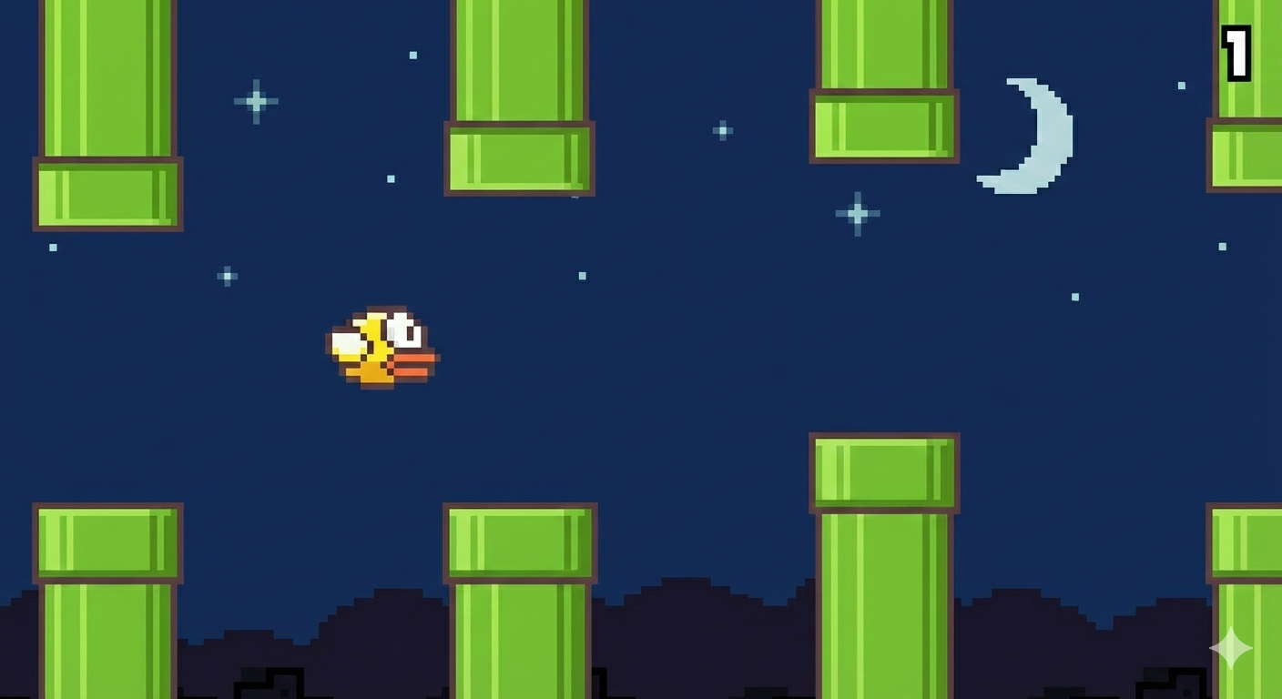 FlappyBird Game (My First Game !!!) by inkonnu User