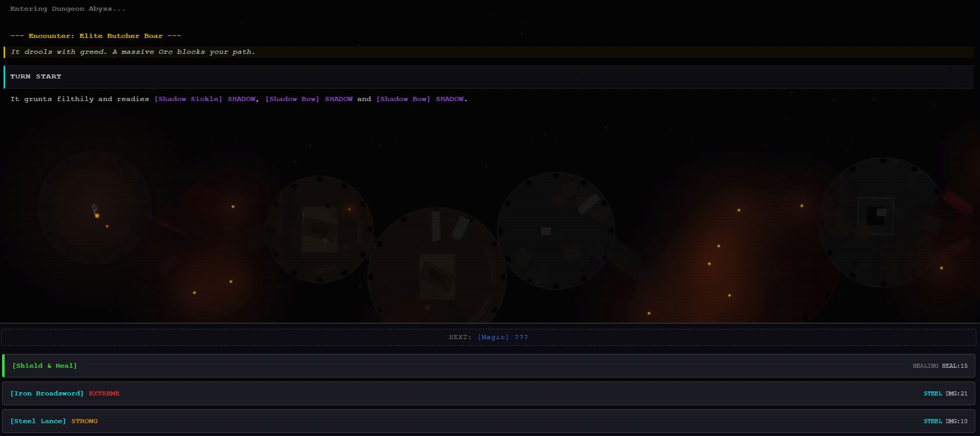 INFINITY BATTLE CARD by Real Hardcore