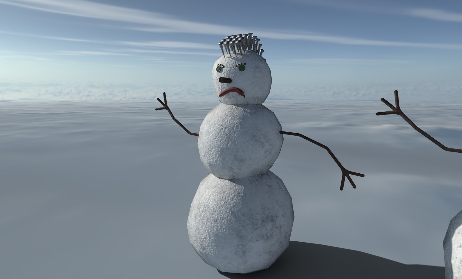 Winter Legends: 6 Unique Animated Snowman Models by Linxreen
