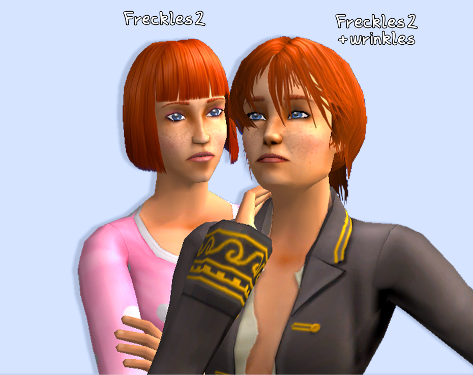 Facial details pack by Sims2Chronicles