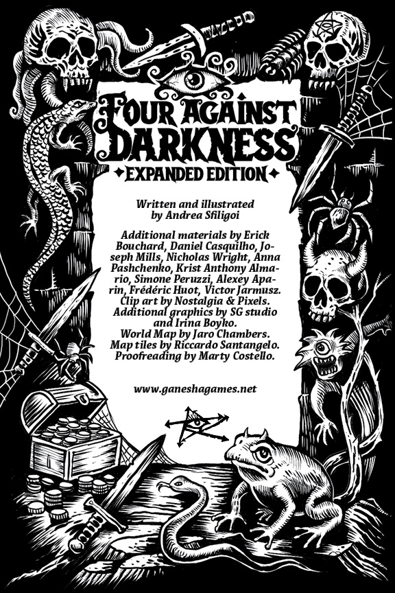 Four Against Darkness Expanded Edition - Four Against Darkness ...