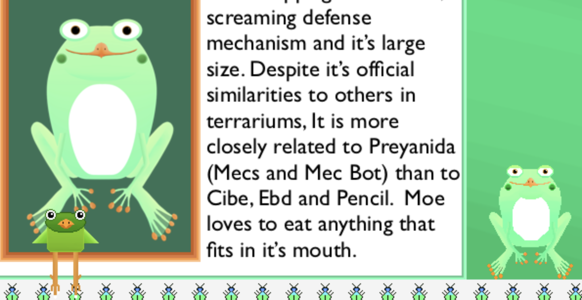 2 player frogy by Moe the flying frog