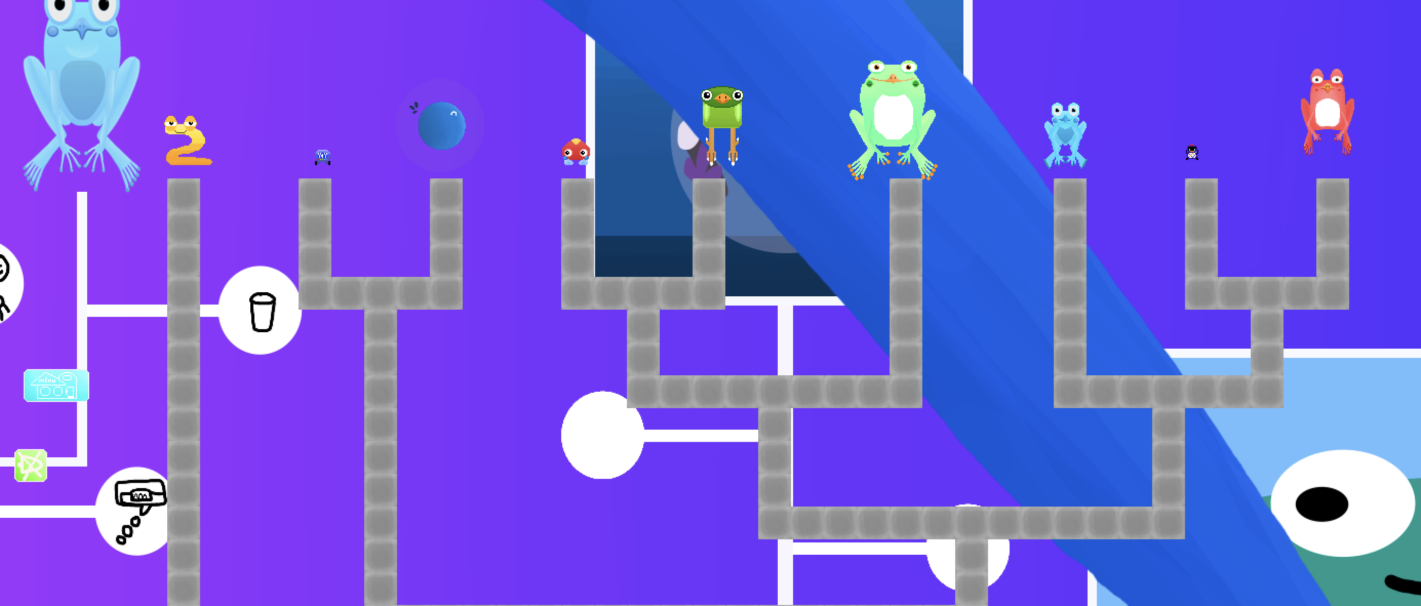 2 player frogy by Moe the flying frog