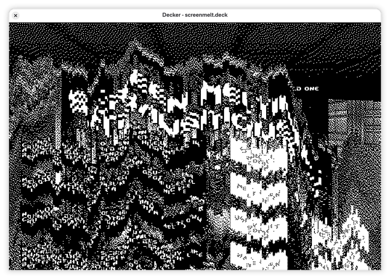 Screen Melt Transitions by Screwtapello