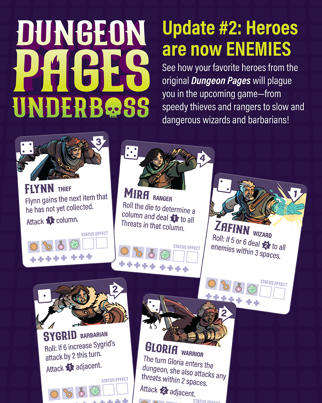 Dungeon Pages: Underboss (Core Set) by pnparcade