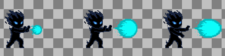 2D Character Sprite Sheet - Pixel Art Shadow Warrior by GreatGamingLife