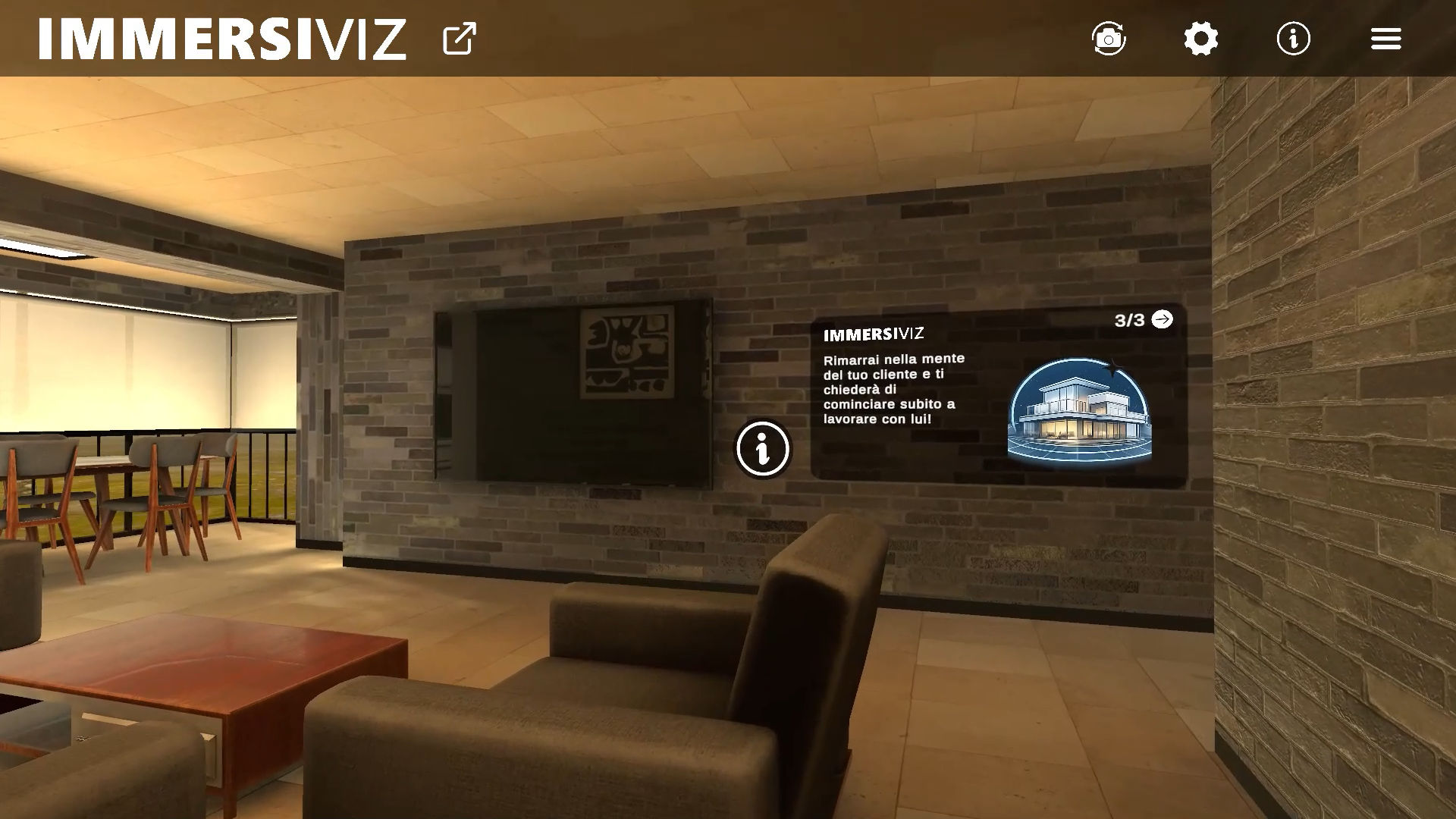 IMMERSIVIZ - Immersive Visualization by Tuning Mania