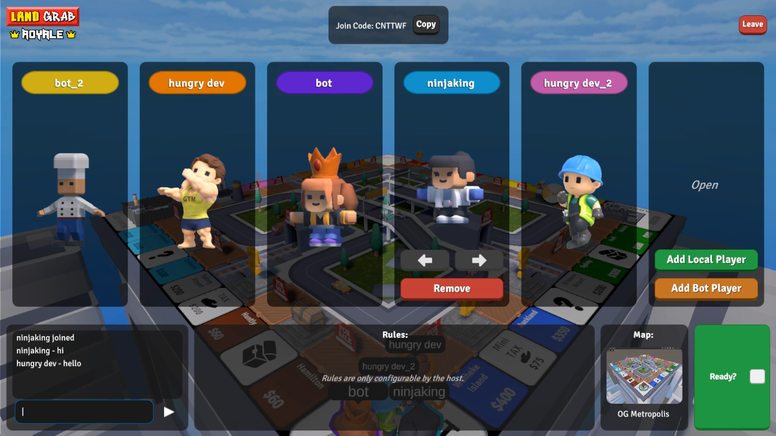 Landgrab Royale by NinjaKing
