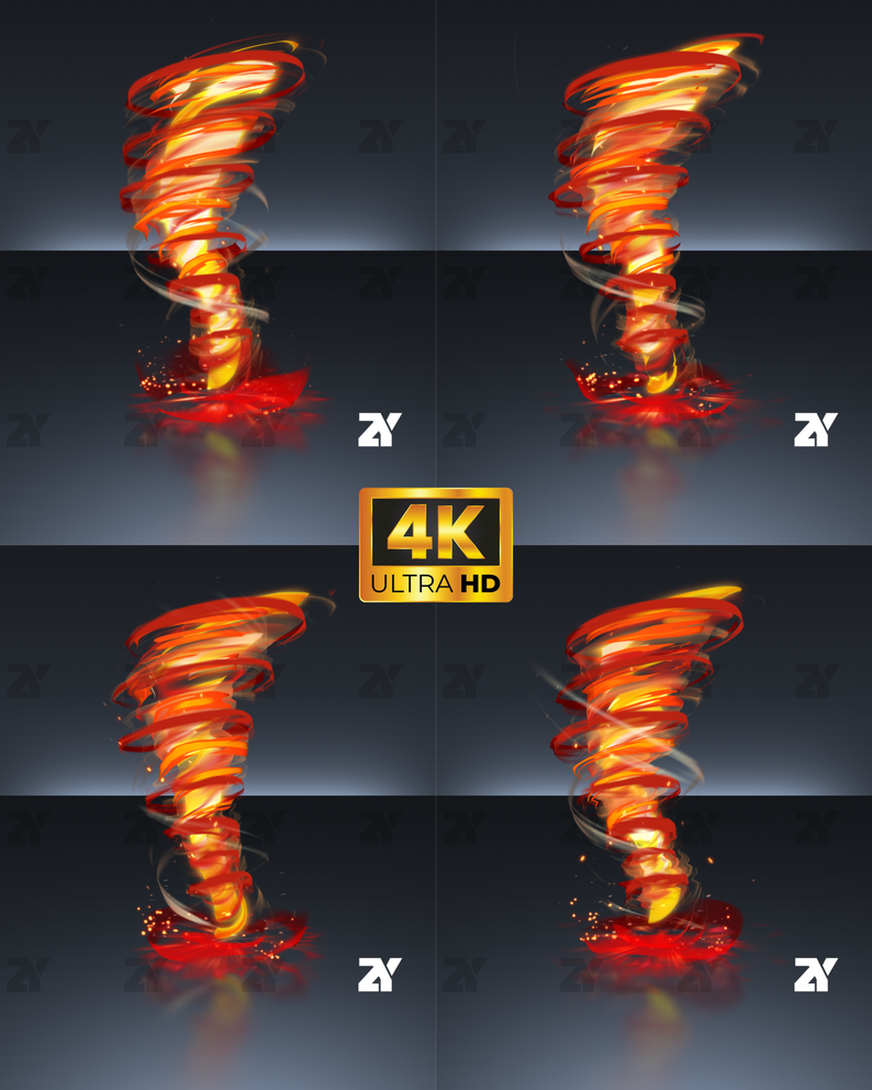 Tornado effects 01 by ZY VFX