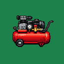 Pixel Art Tire Shop Tools Pack – 128x128 by NeoPixelBoyCo