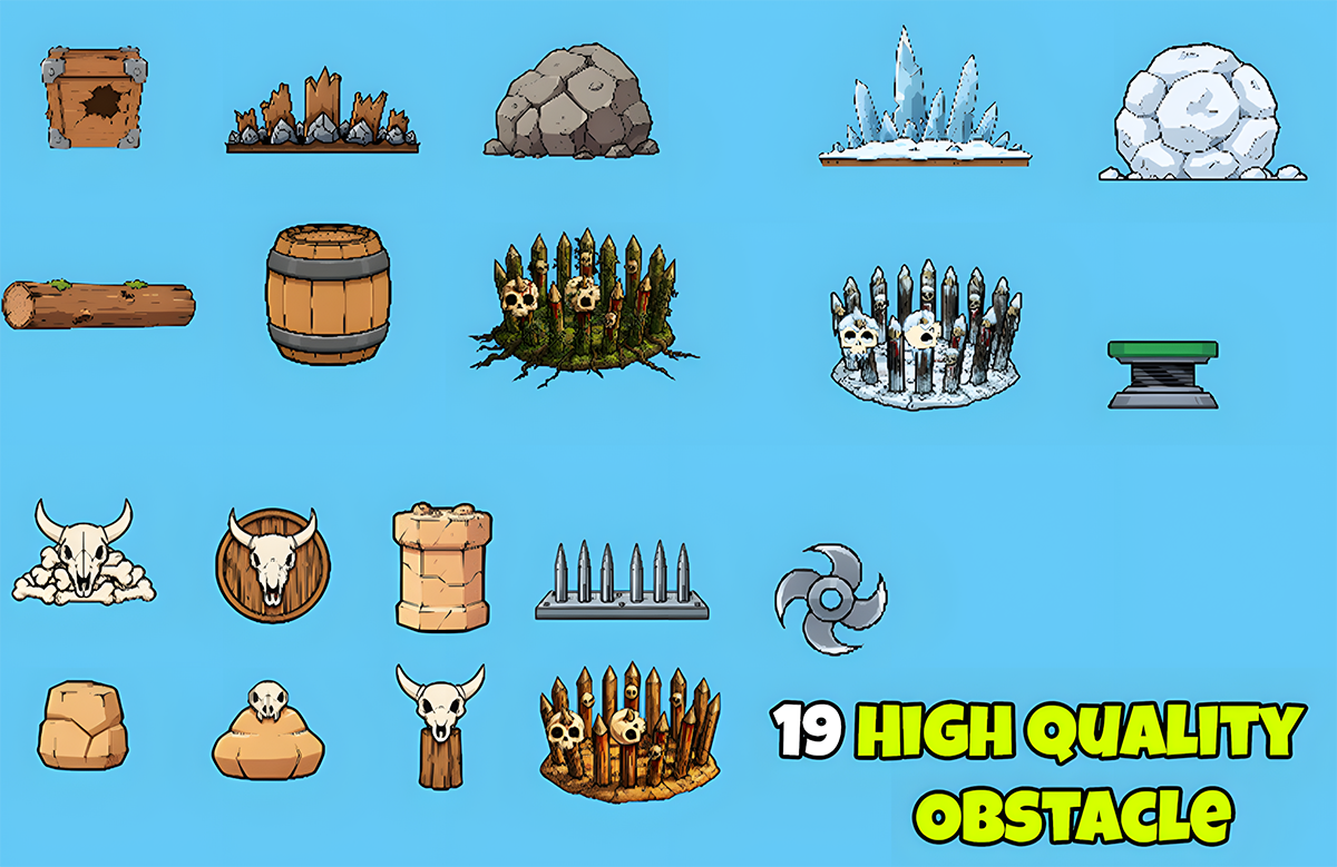 Tri-Biome 2D Game Environment Pack by ArtApex Studio