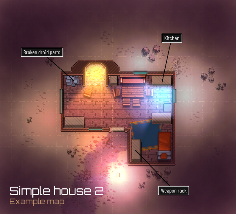 Tabletop RPG Map editor II by Deepnight Games