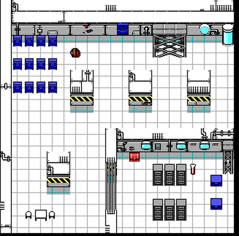 16x16 SCI FI TILESET by coldrice