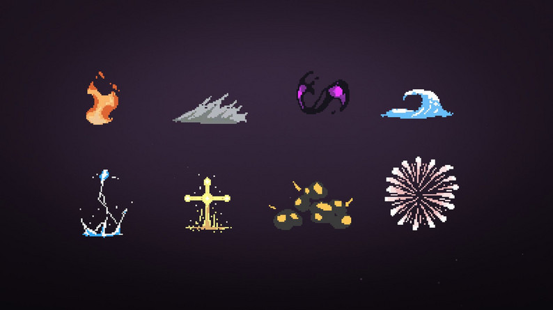 Pixel Art RPG VFX Lite by Pixogen